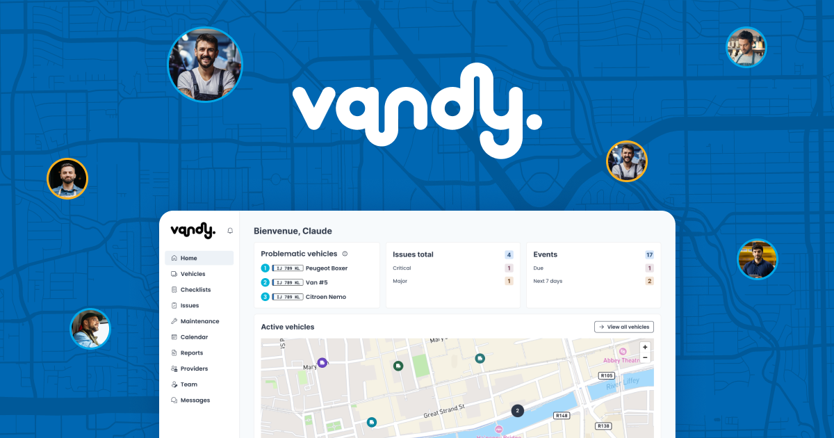 Die einfache Art, deine Fahrzeuge zu verwalten und zu warten - Vandy